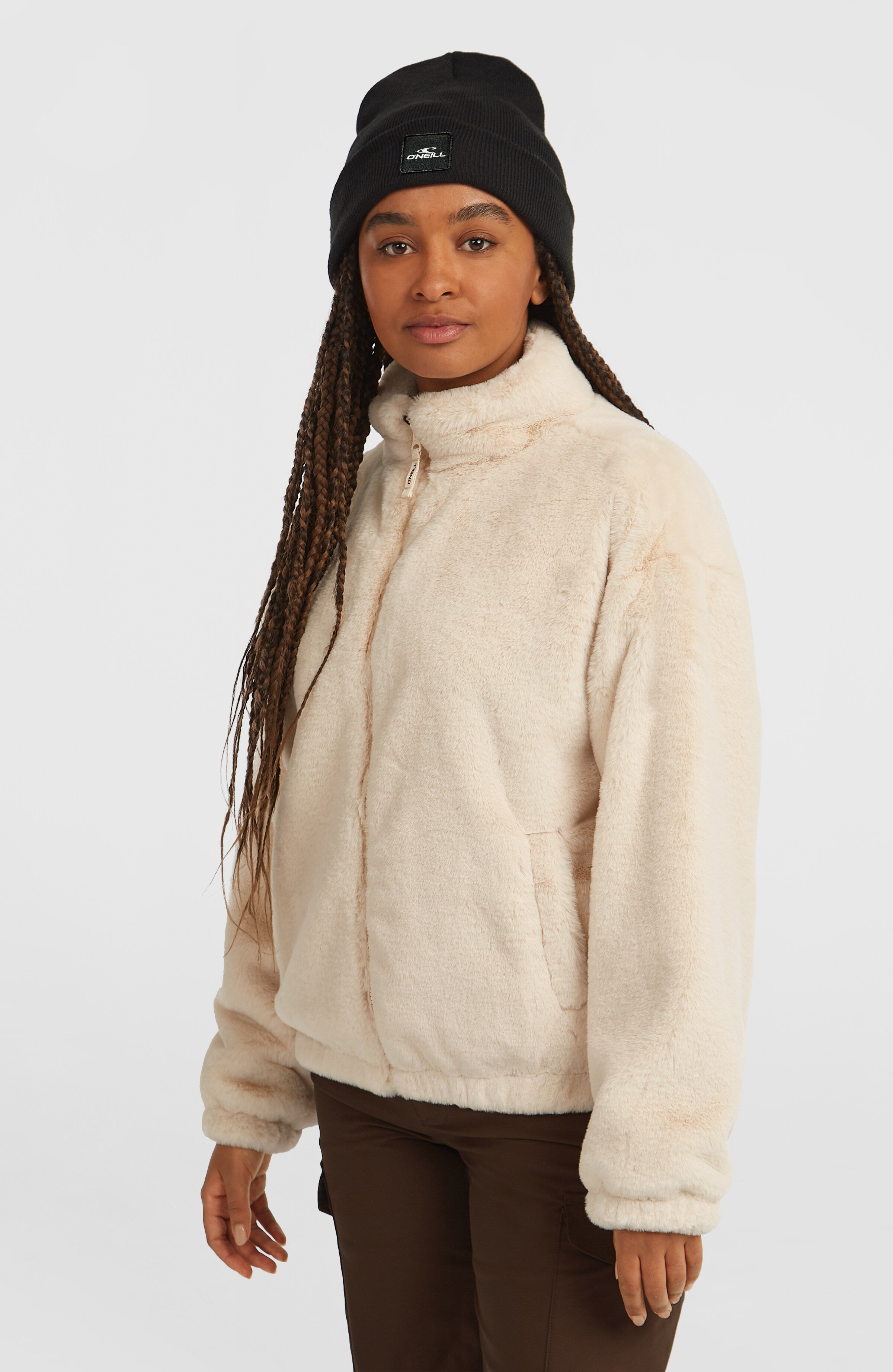 FWC'Cruz fleecevest van imitatiebont | Macaron – O'Neill